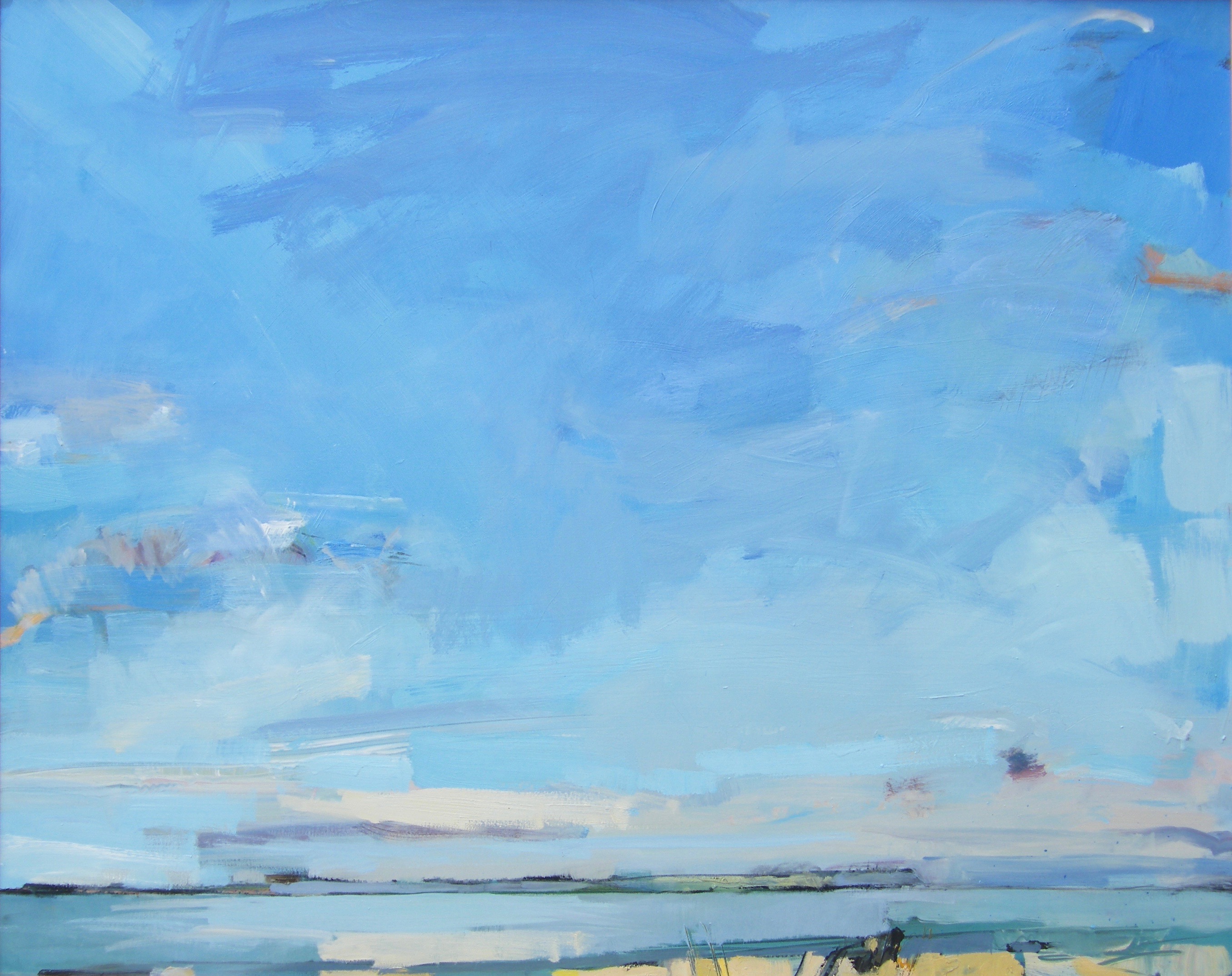 Big Blue Sky Whitstable Bruce Williams Artist big-blue-sky-whitstable-bruce-williams-artist
